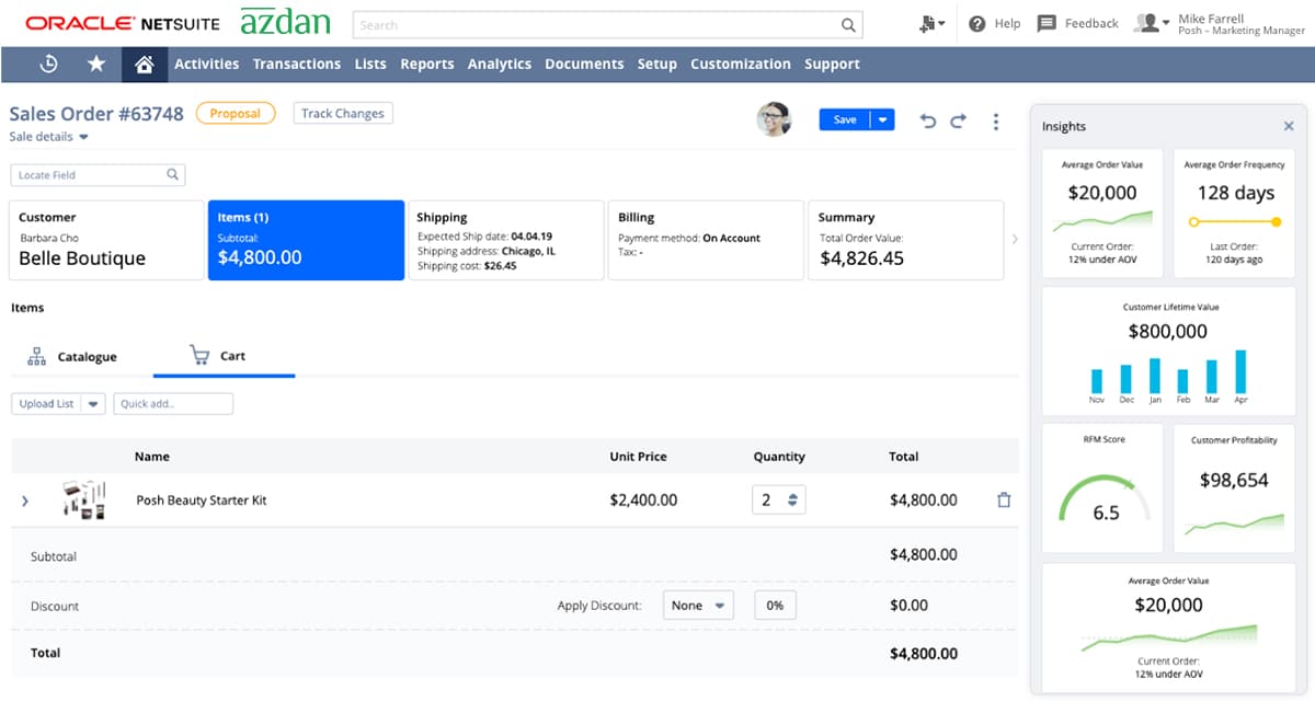 The #1 NetSuite CRM Solution Provider - Azdan